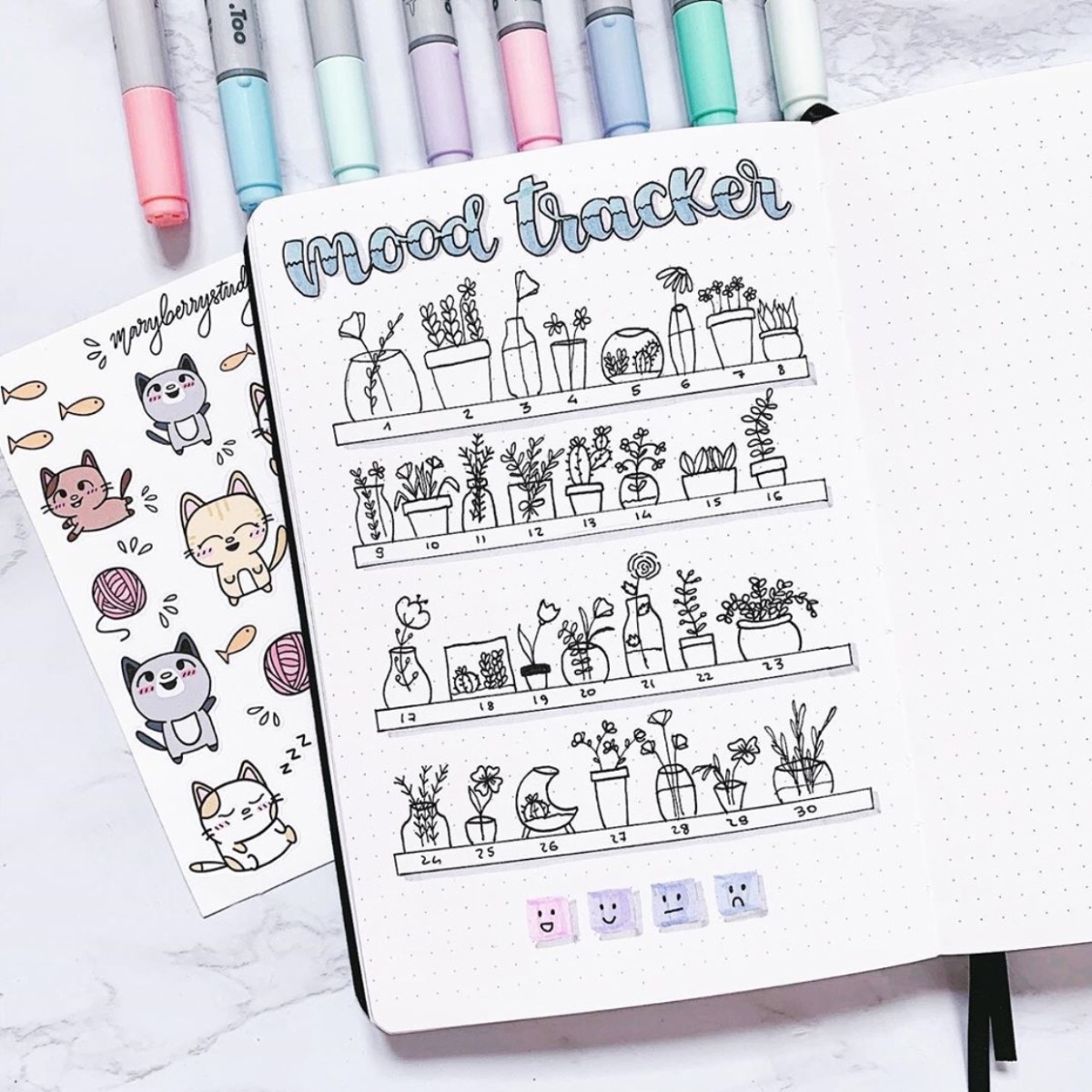 25 Unique Mood Trackers that You Need to Try - atinydreamer
