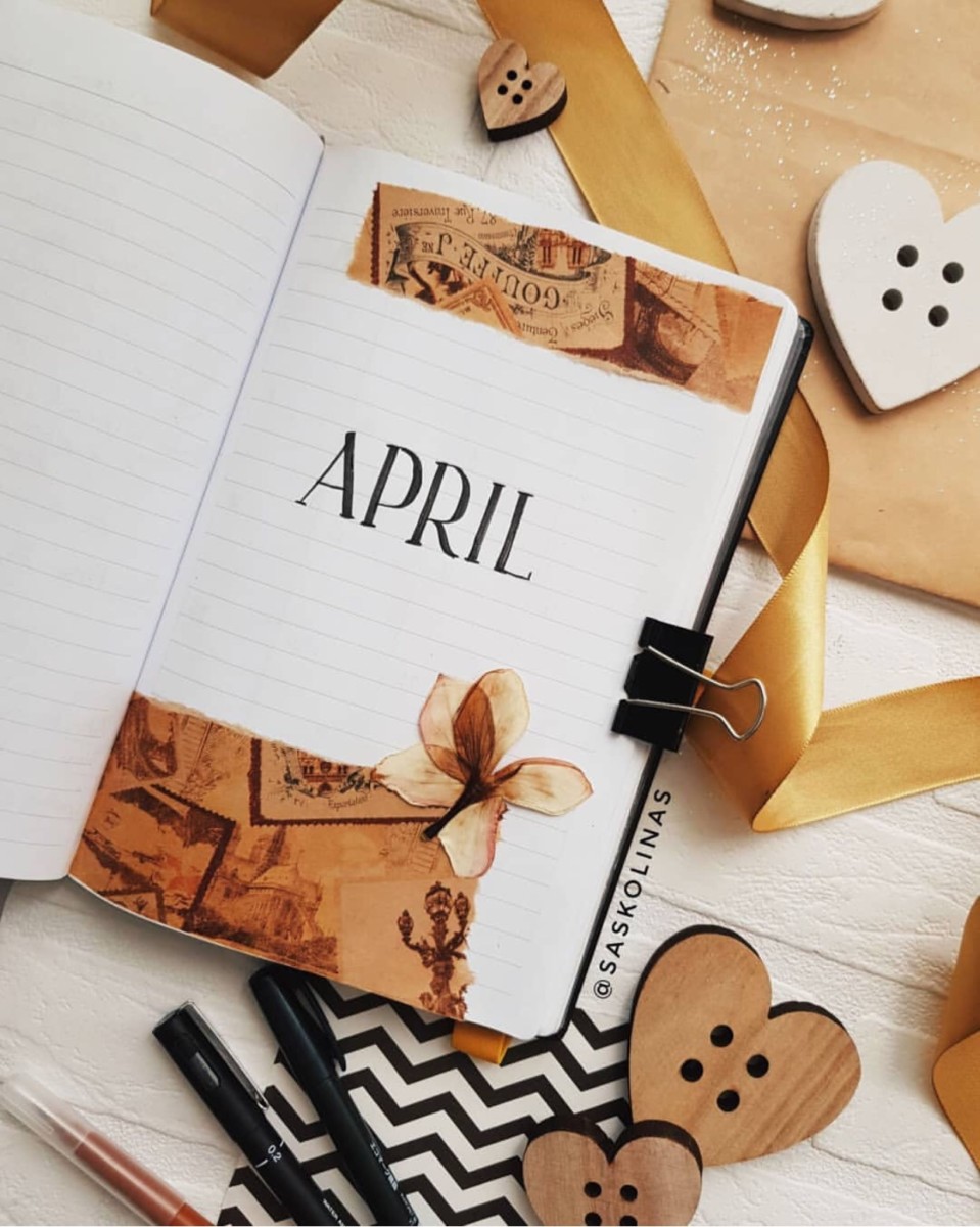 25 Wonderful April Bujo Spreads You Need to See - atinydreamer
