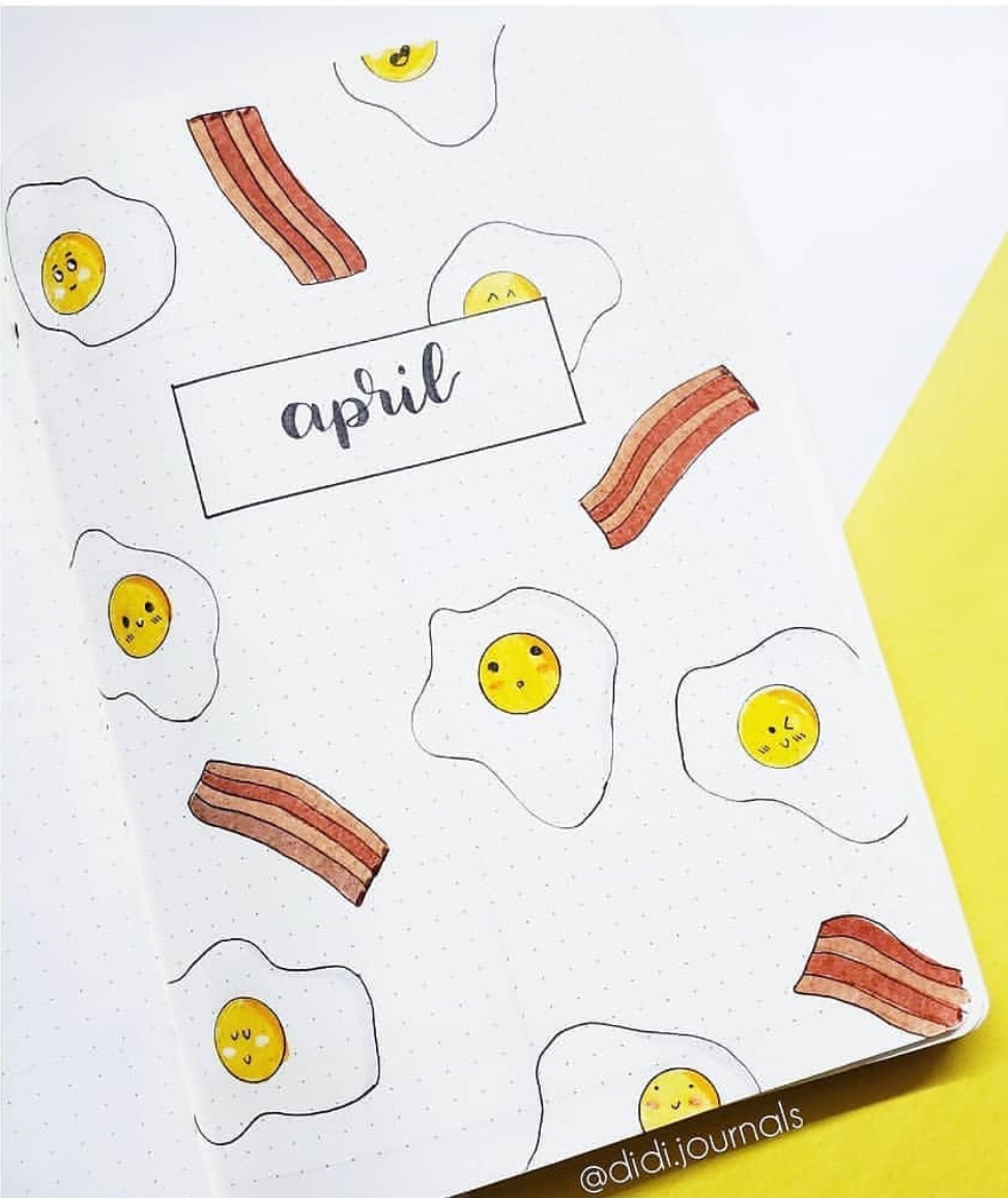 25 Wonderful April Bujo Spreads You Need to See - atinydreamer