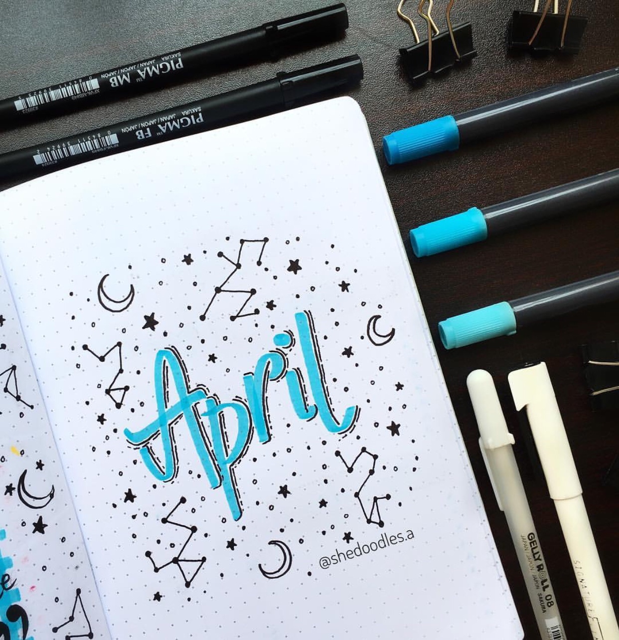 25 Wonderful April Bujo Spreads You Need to See - atinydreamer