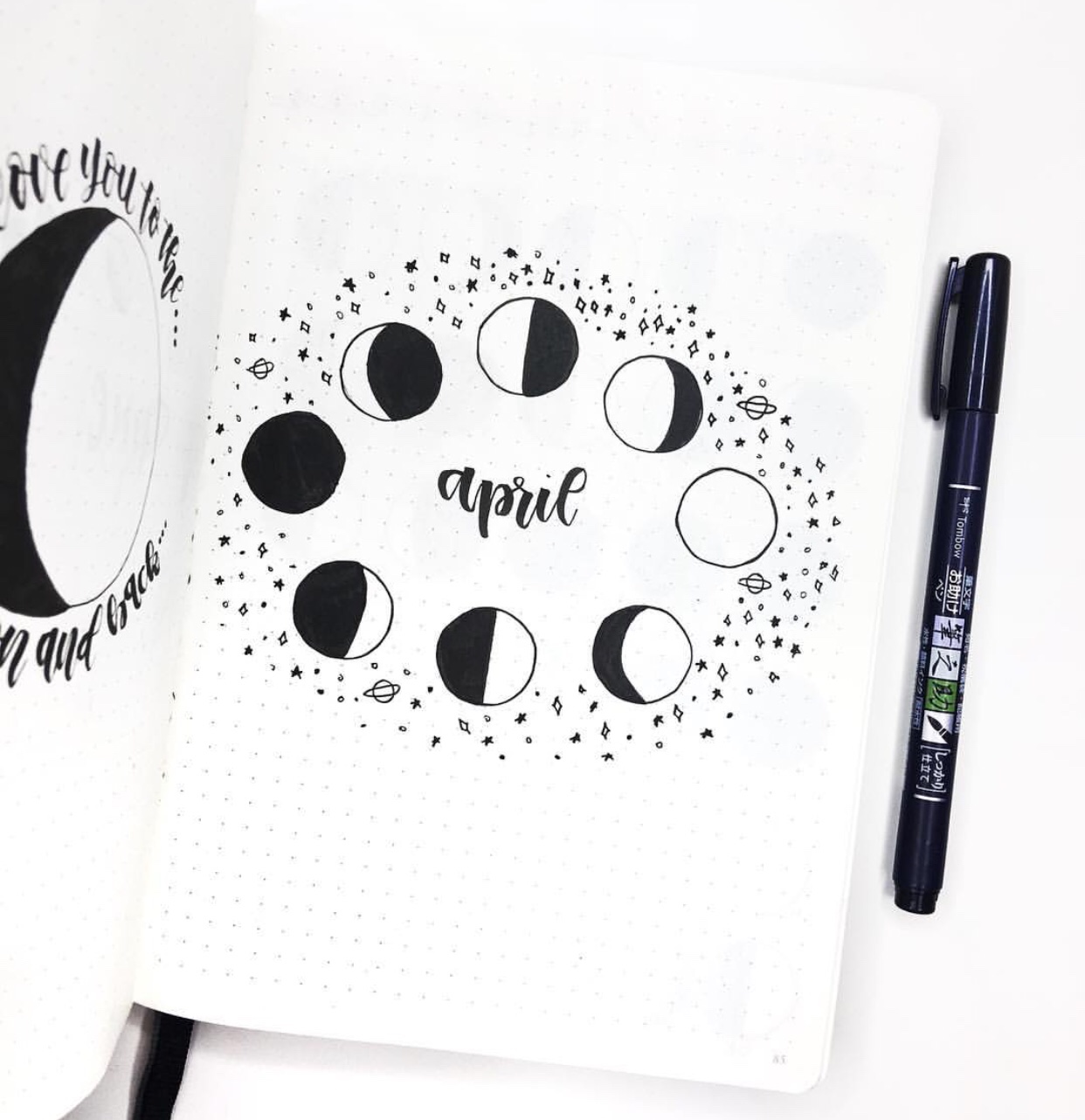 25 Wonderful April Bujo Spreads You Need to See - atinydreamer