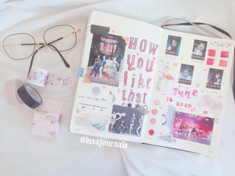 62 Popular Kpop Journaling Spreads for Inspiration - atinydreamer
