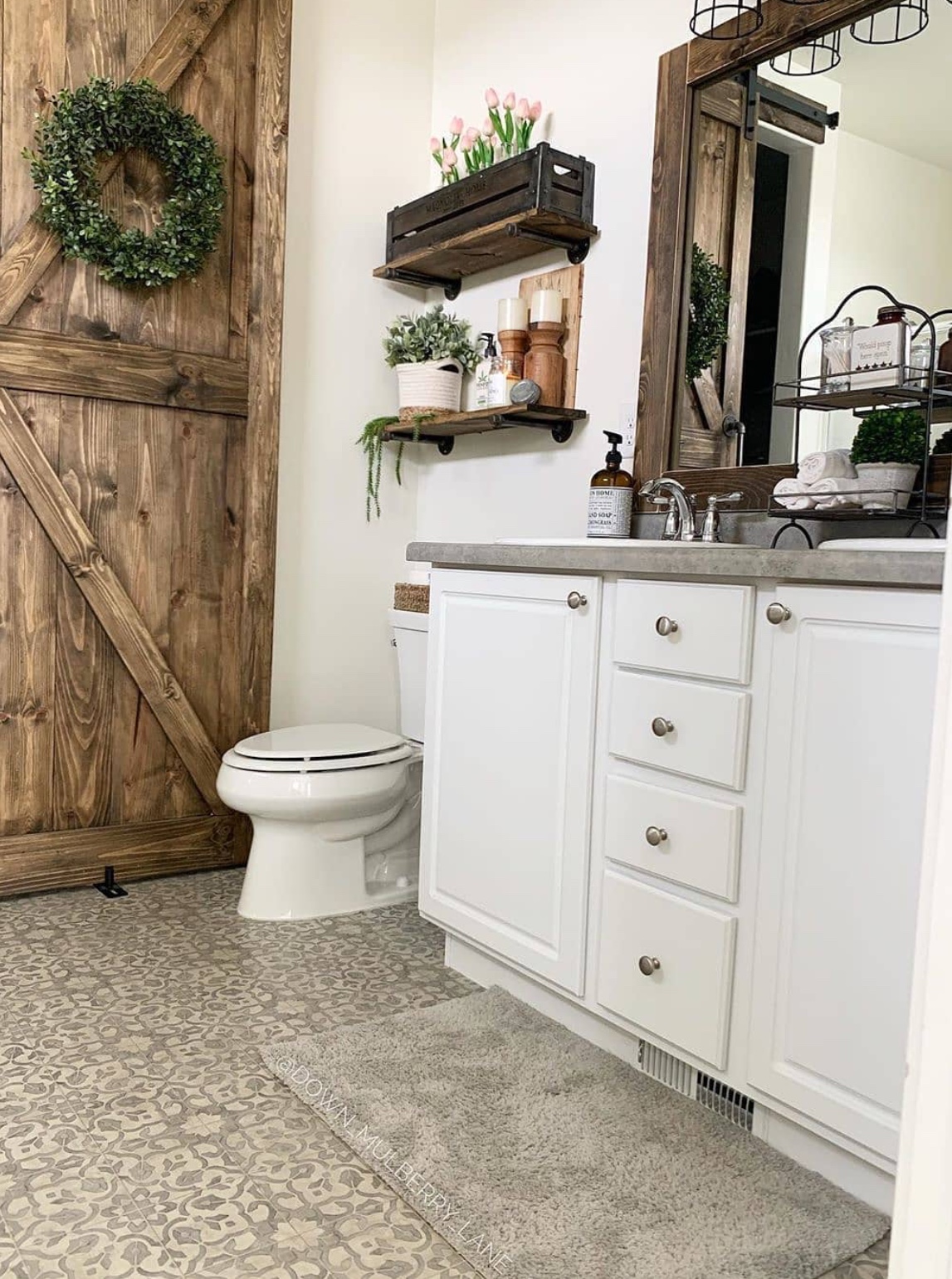 73 Farmhouse Bathroom Decor that are Absolutely Gorgeous - atinydreamer
