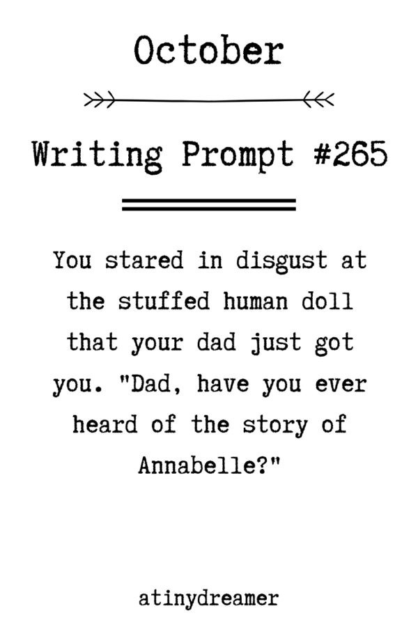 38 Exciting October Story Writing Prompts #256-293 - atinydreamer