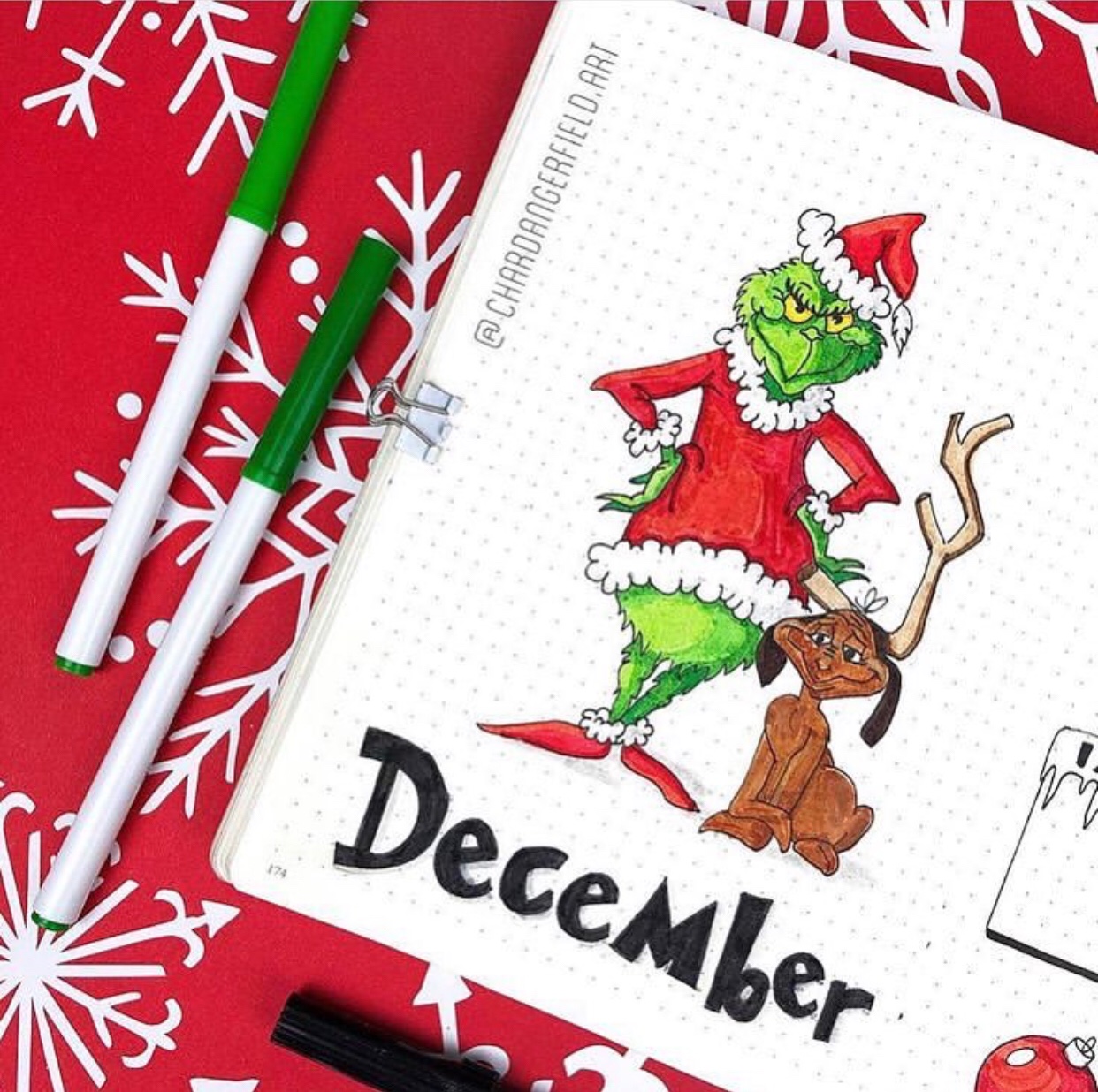 35 Gorgeous December Bullet Journal Spreads to Take Inspiration From ...