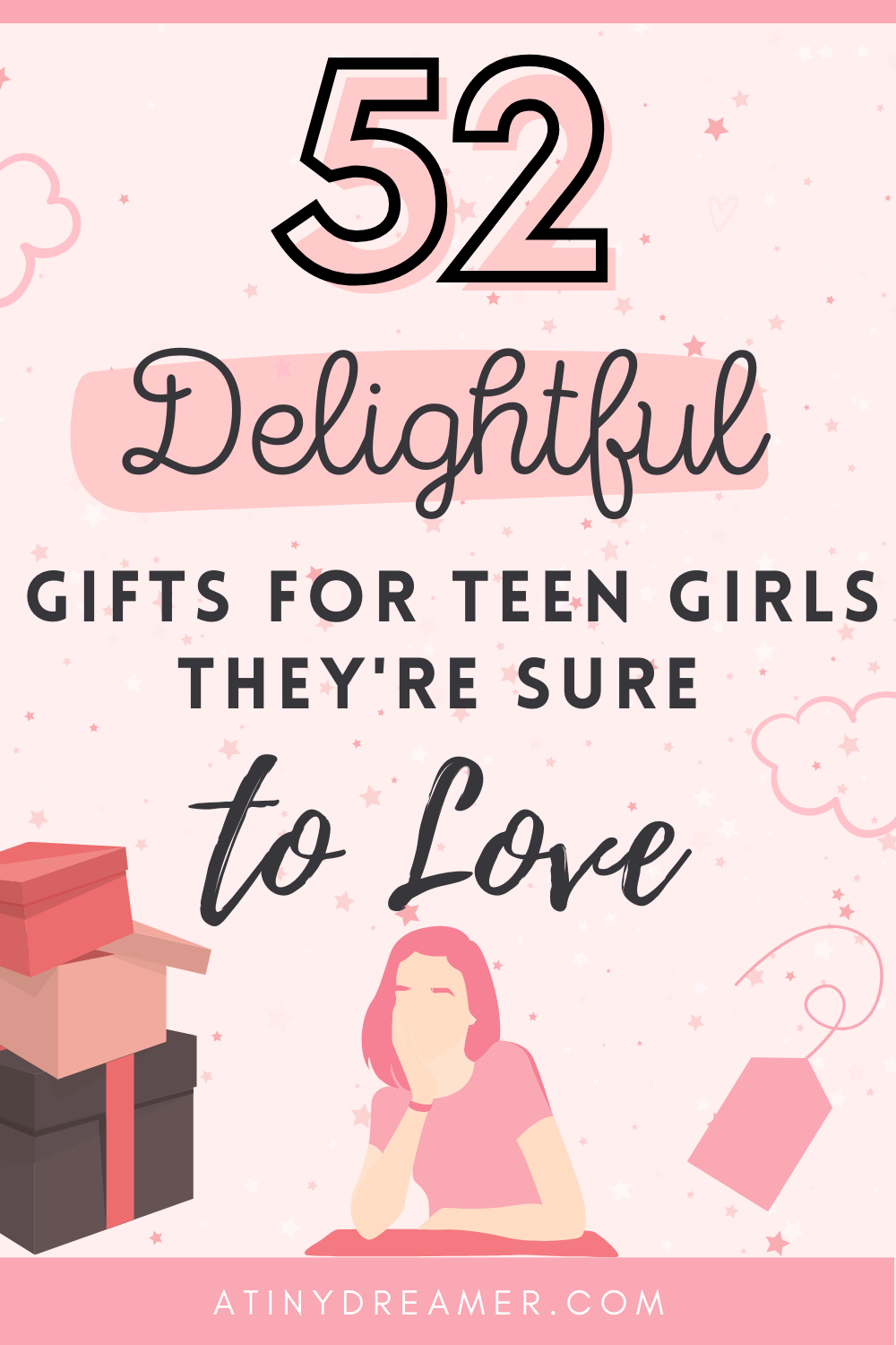 52 Delightful Gifts for Teen Girls They're Sure to Love - atinydreamer