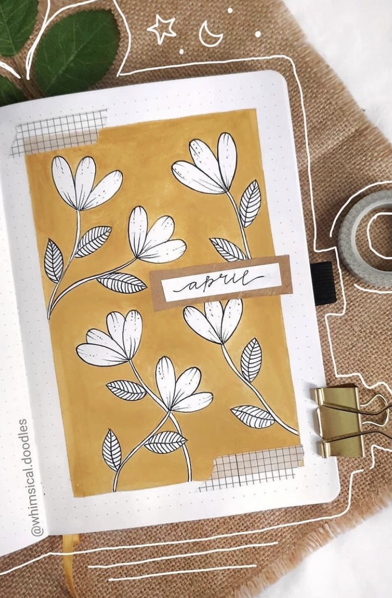 62 Best April Bujo Cover Spreads to Steal Now - atinydreamer