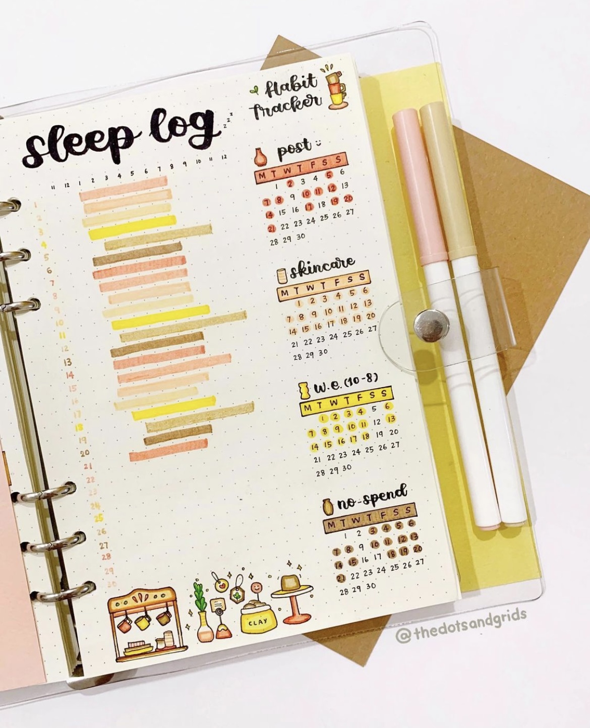 37 Best Sleep Tracker Bullet Journal Spreads to Copy Now - atinydreamer