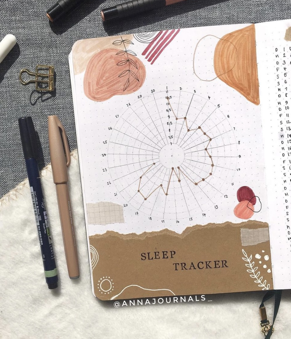 37 Best Sleep Tracker Bullet Journal Spreads to Copy Now - atinydreamer