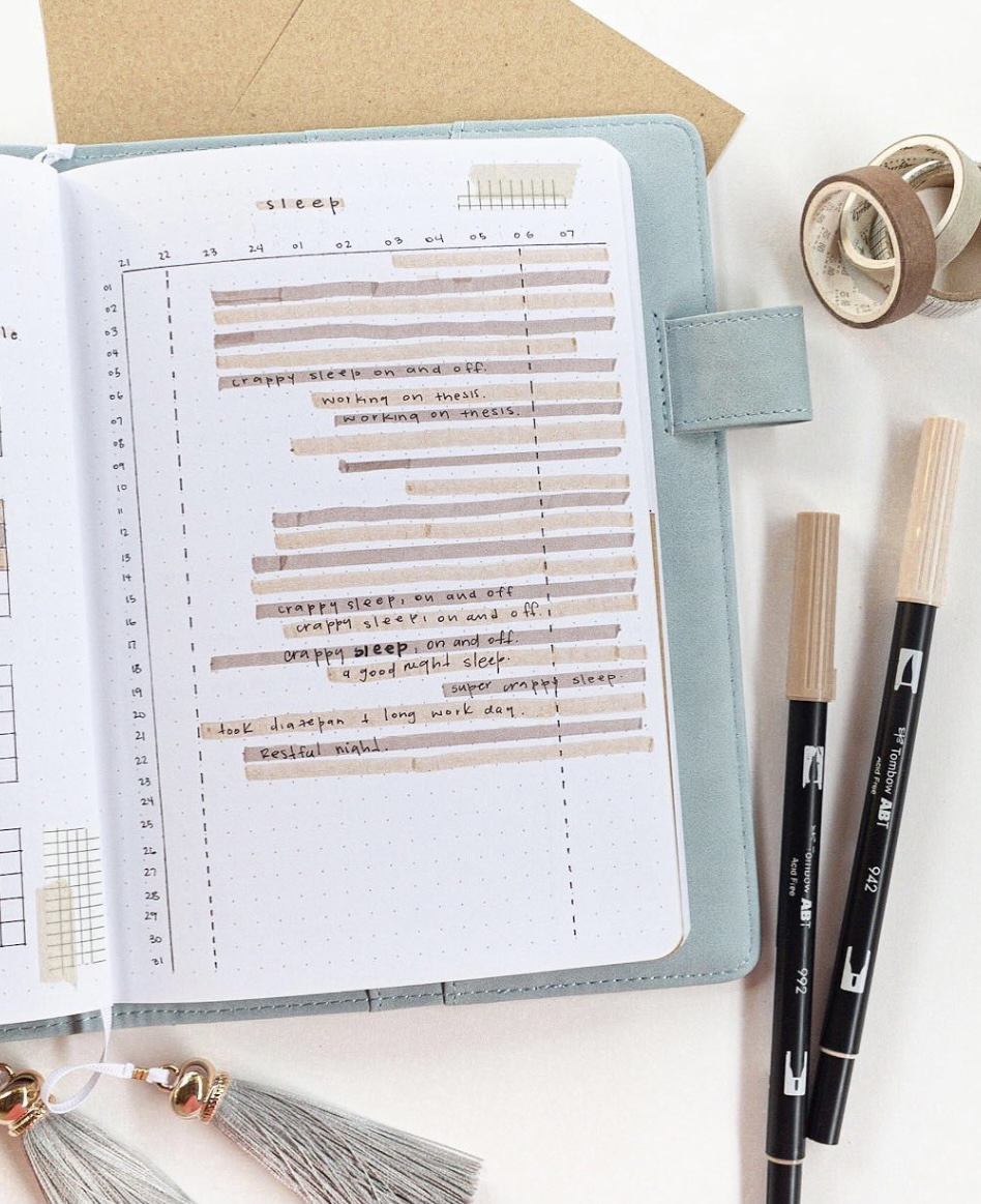 37 Best Sleep Tracker Bullet Journal Spreads to Copy Now - atinydreamer