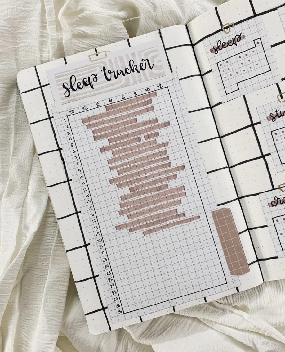 37 Best Sleep Tracker Bullet Journal Spreads to Copy Now - atinydreamer
