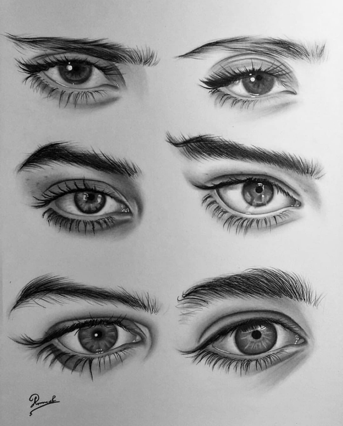 56 Best Eyes Drawing to Learn How to Draw Eyes - atinydreamer