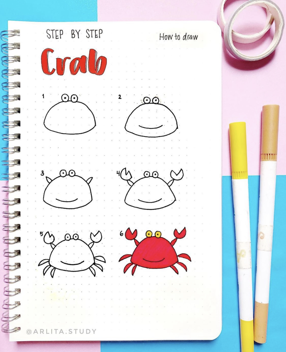 30 Best Step by Step Ocean Doodle Tutorials to Copy - atinydreamer