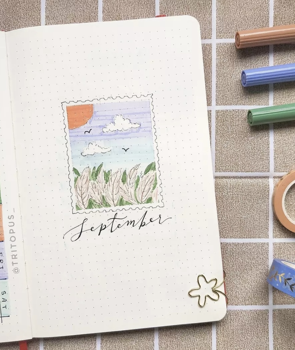 69 Best September Bujo Cover Spreads for Inspiration - atinydreamer