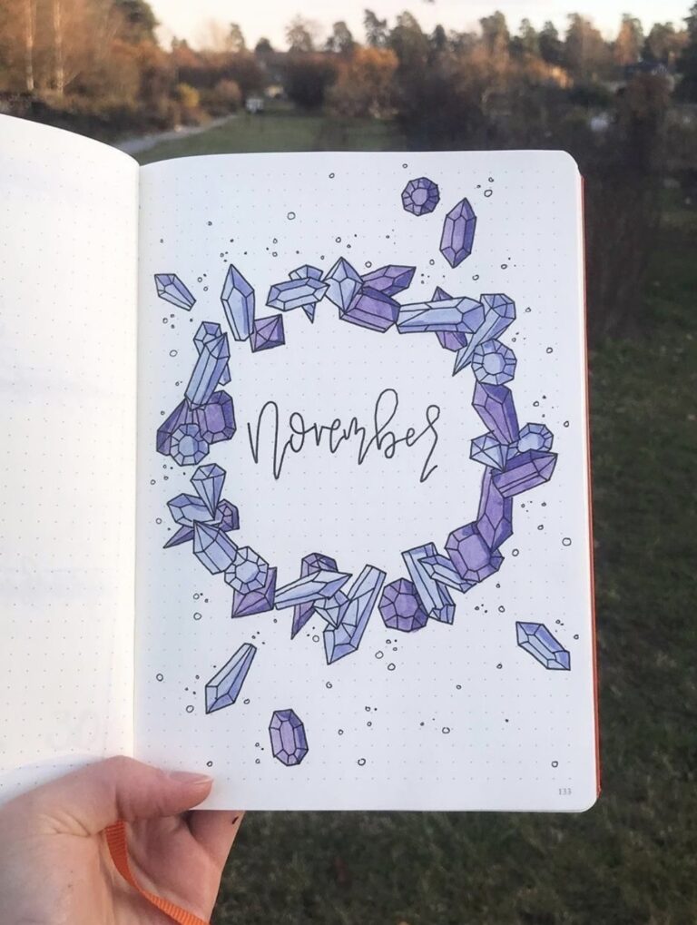 100+ Best November Bujo Spreads for Inspiration - atinydreamer