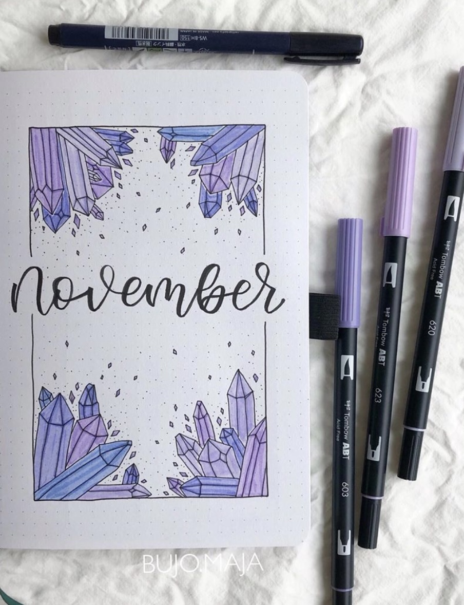 100+ Best November Bujo Spreads for Inspiration - atinydreamer