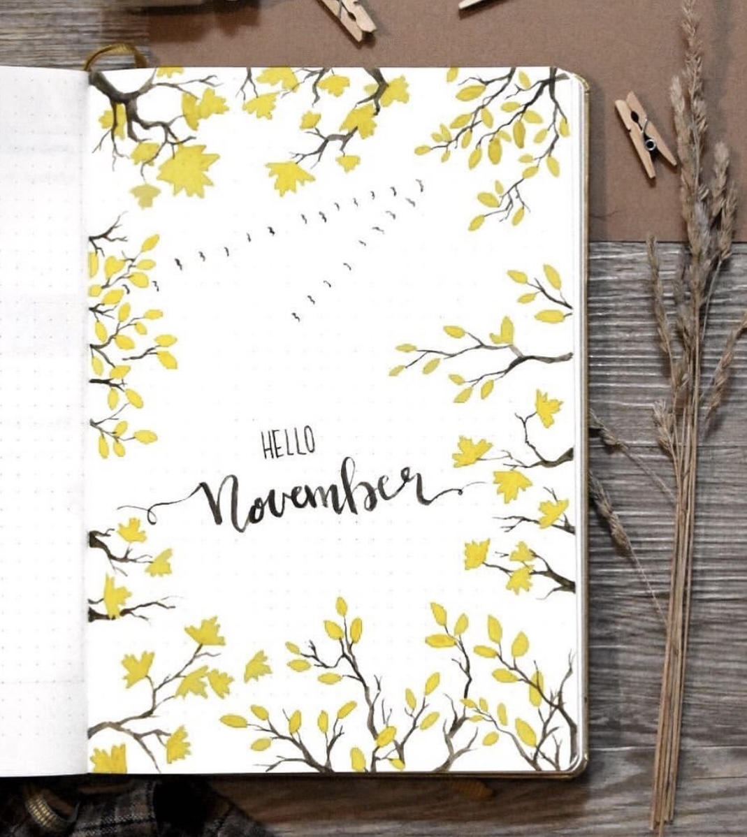 100+ Best November Bujo Spreads for Inspiration - atinydreamer