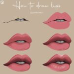 37 Best Step by Step Lip drawing Tutorials to follow - atinydreamer
