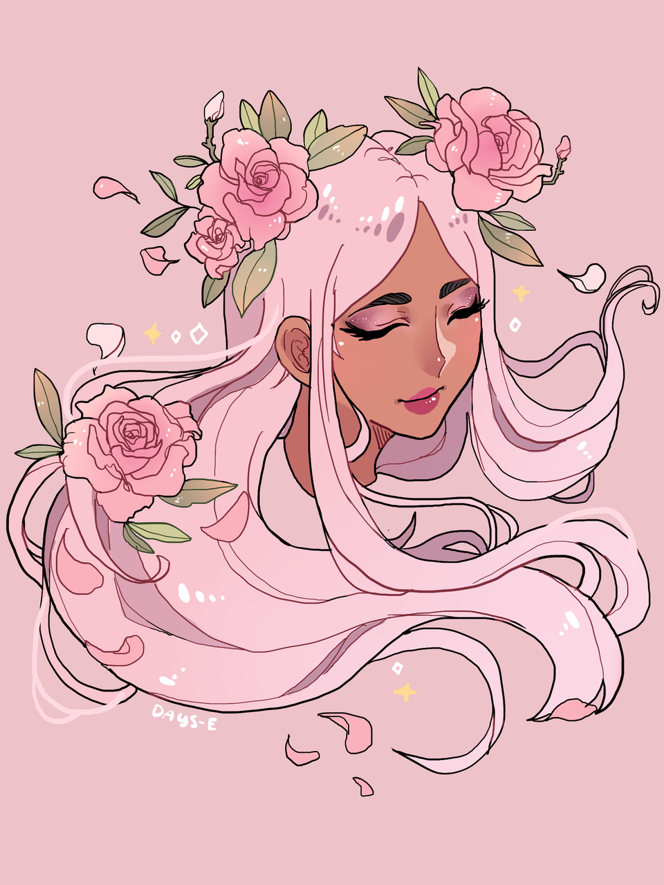 61 Best Pink Anime Aesthetic Girl Drawings to Copy - atinydreamer