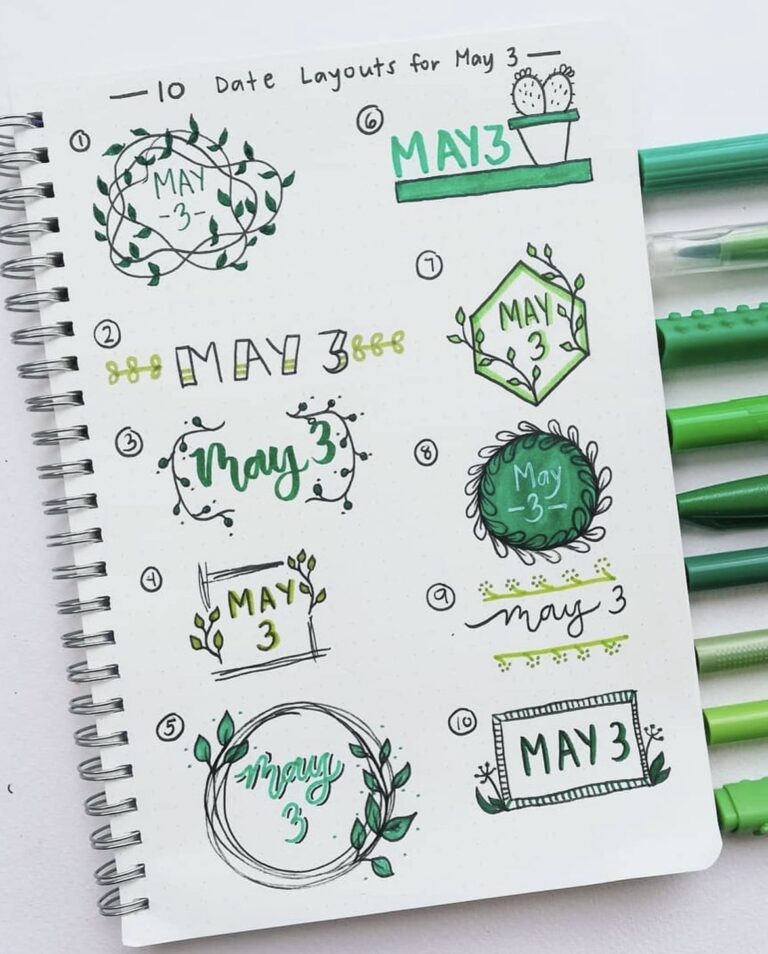 23 Best May Bujo Titles to Brighten up your Spreads - atinydreamer