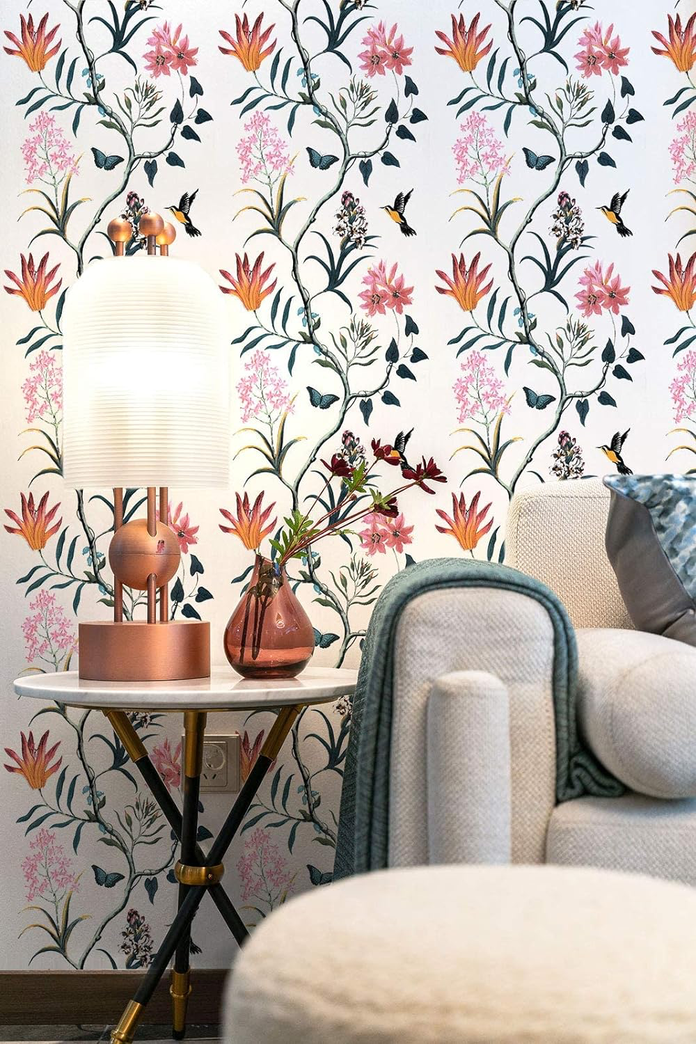 23 Best Budget-Friendly Floral Peel and Stick Wallpapers You Need ...
