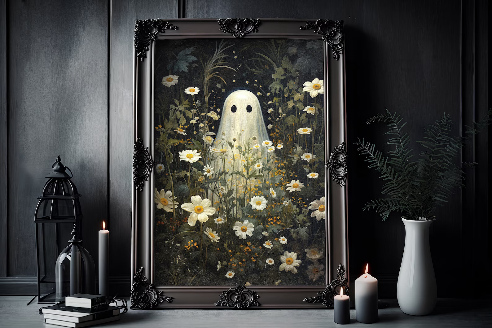 12 Best Ghost Poster Designs to get for Halloween Decor - atinydreamer
