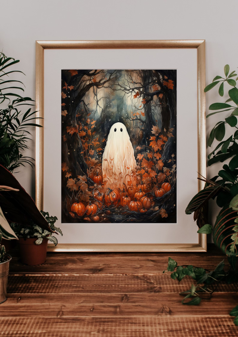 12 Best Ghost Poster Designs to get for Halloween Decor - atinydreamer