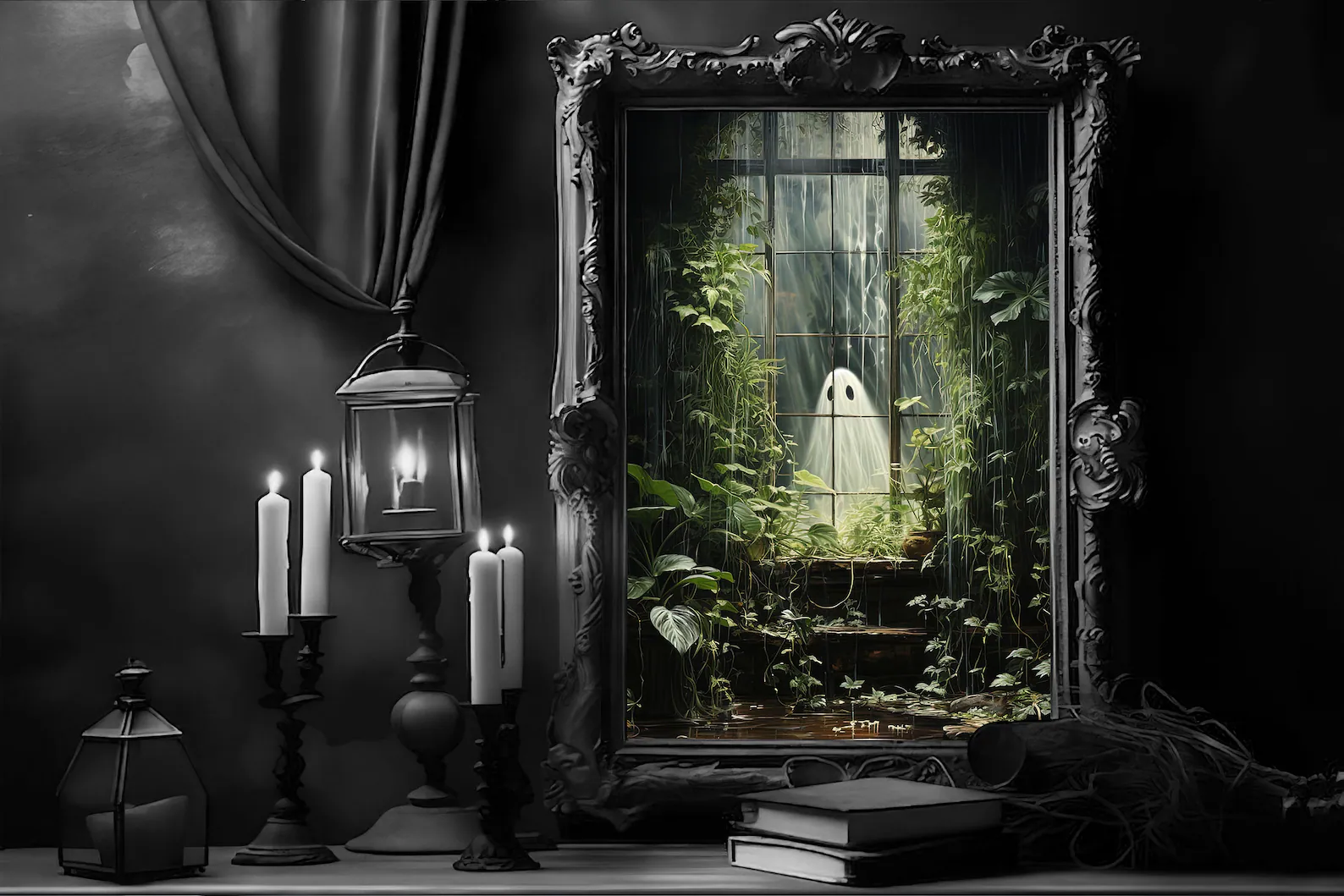 12 Best Ghost Poster Designs to get for Halloween Decor - atinydreamer