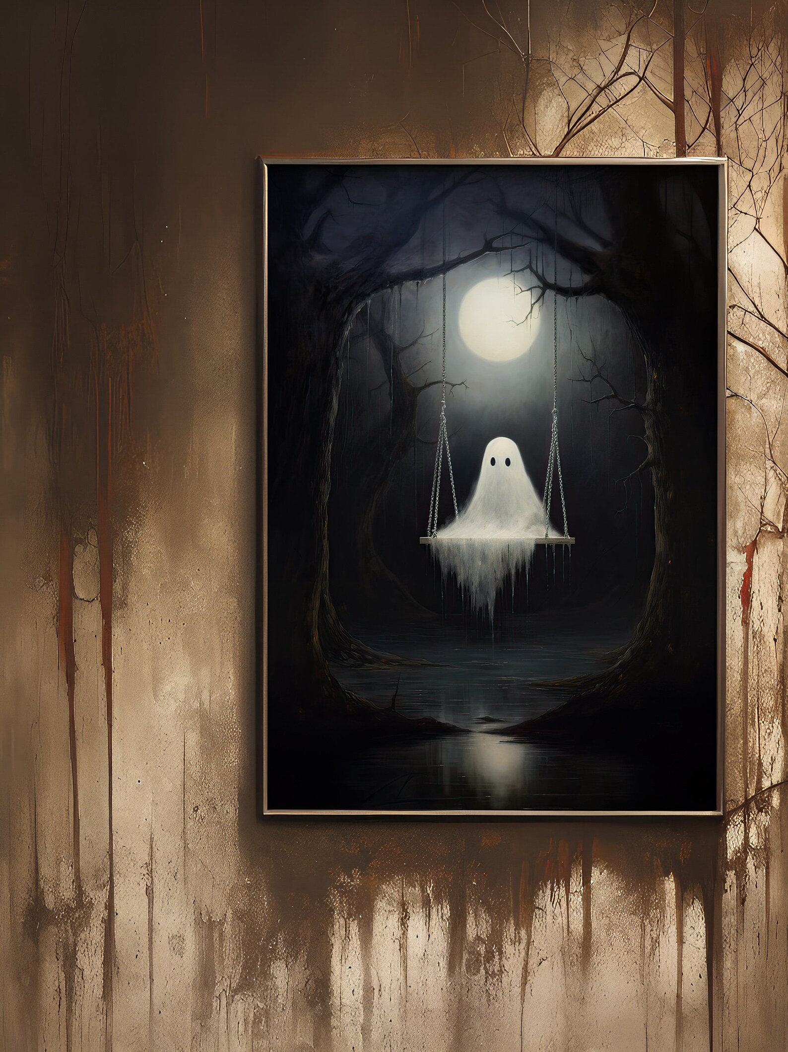 12 Best Ghost Poster Designs to get for Halloween Decor - atinydreamer